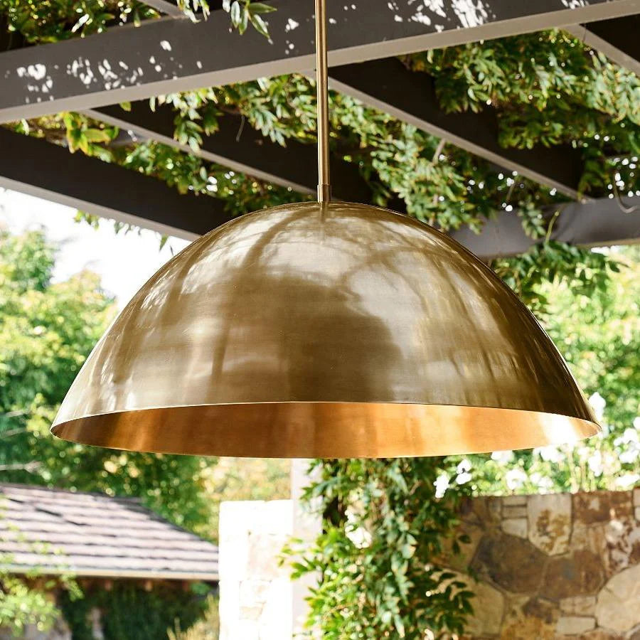 Ewan Industrial Metal Dome Pendant Light | Ping – pinglighting.de