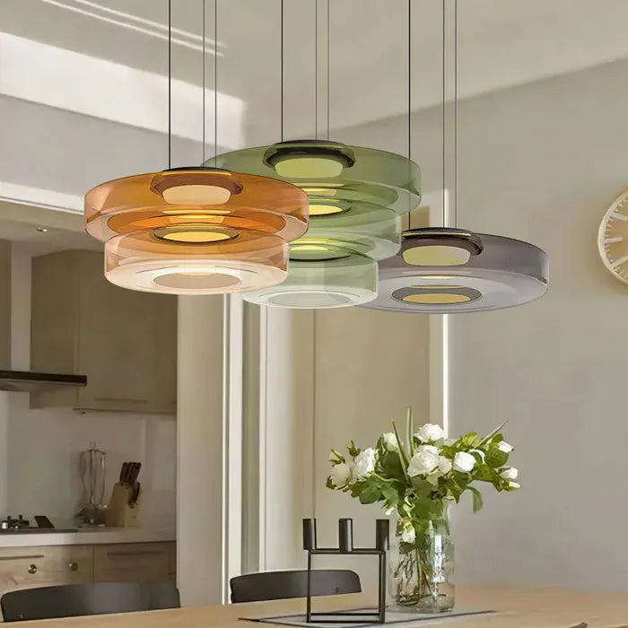 Glaucus Modern Multi-Layer Creative Glass Pendant Light | Ping ...
