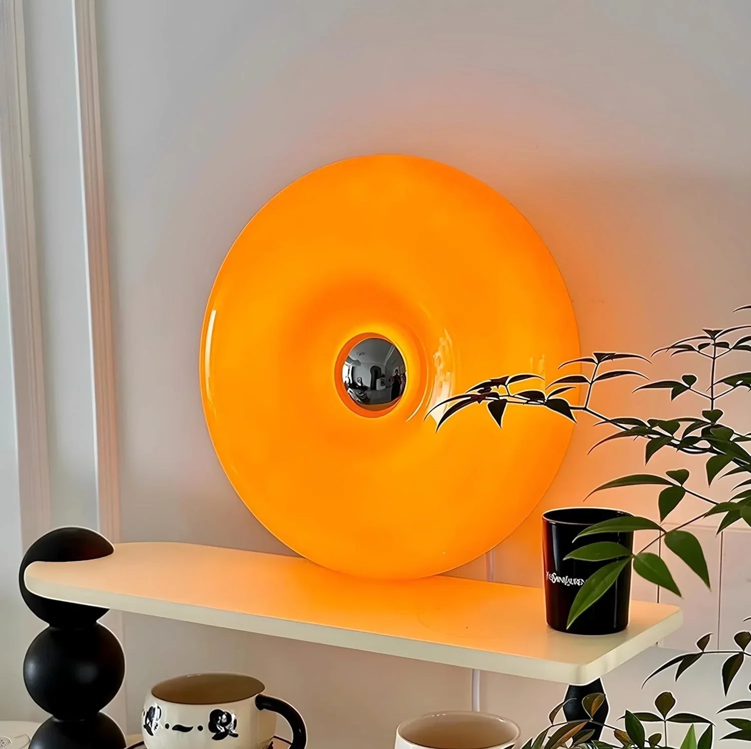 Modern Touch Round Glass Dimmable Wall Sconce | Ping – pinglighting.de
